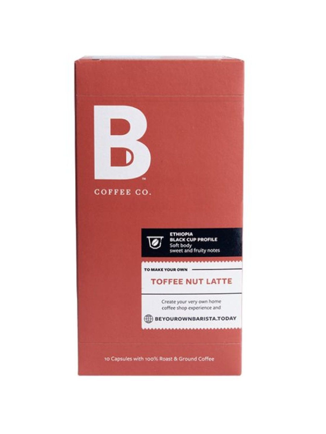 B Coffee Co. Ethiopia - Toffee Nut Latte (10 Capsu | edamama