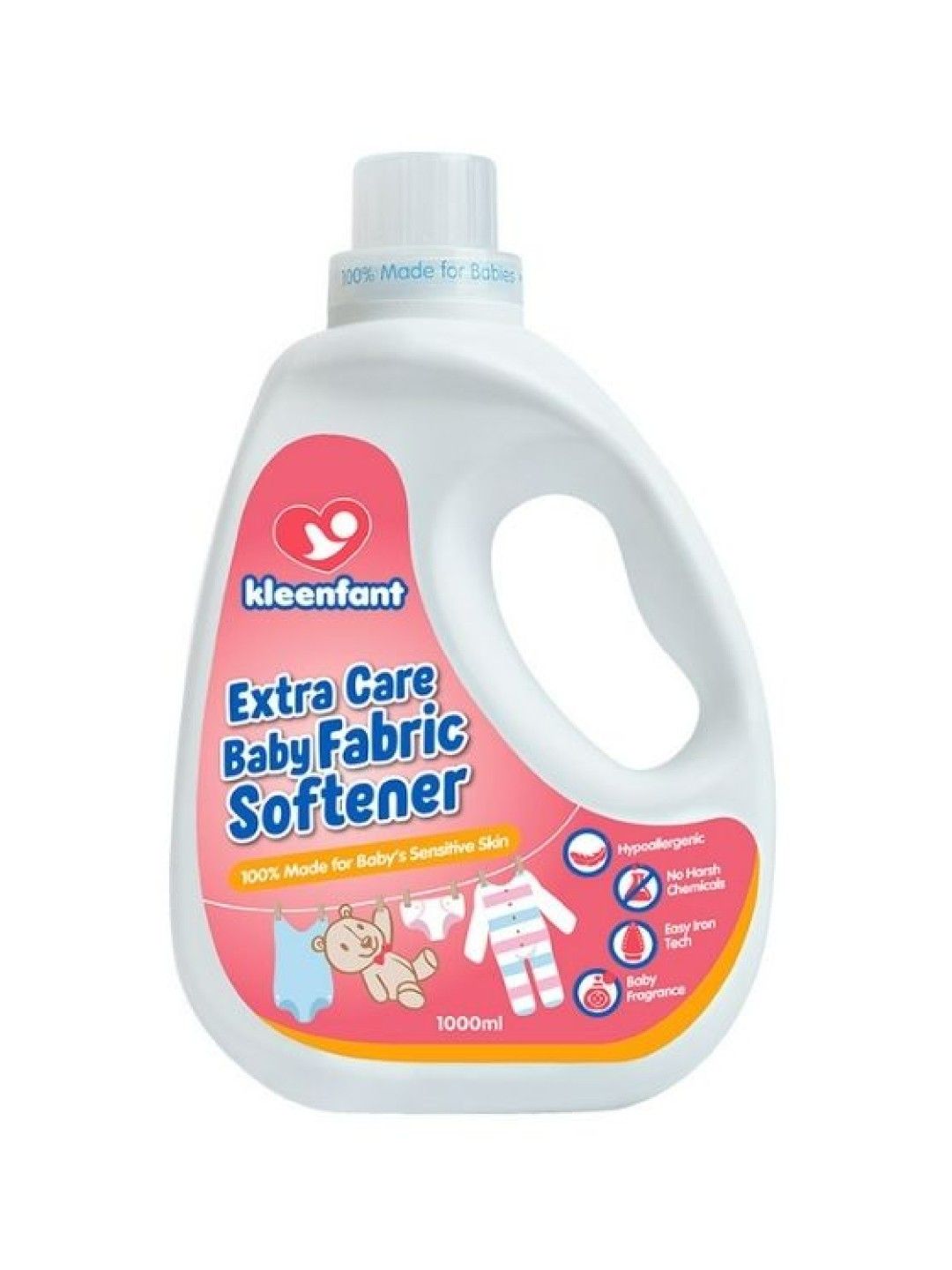 Kleenfant Extra Care Baby Fabric Softener (1L) | edamama