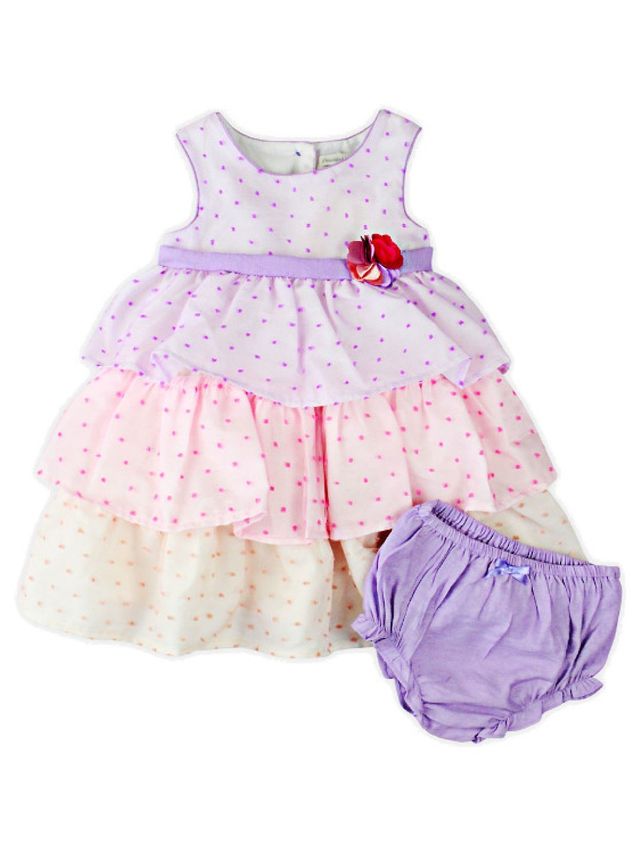 Periwinkle Faya Baby Dress Set | edamama