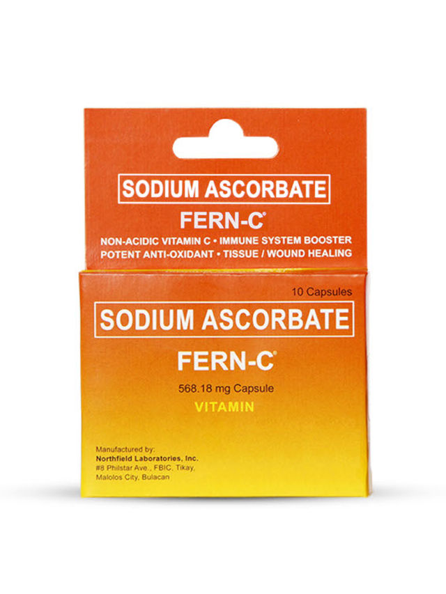 Fern-C Vitamin C 500mg (10 Capsules) | edamama