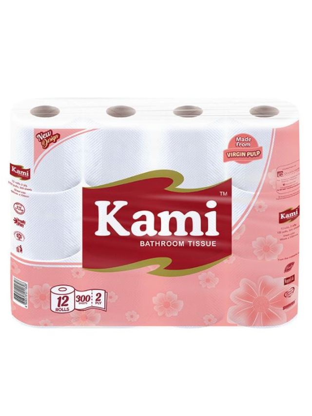 Kami BTR 150 Pulls 2-Ply (12 Rolls) | edamama