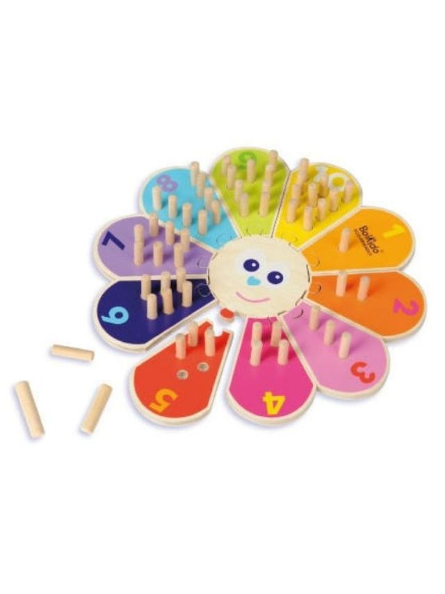 Boikido Flower Counting Puzzle | edamama