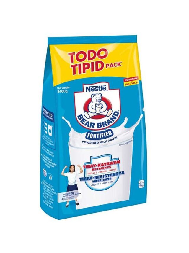 Bear Brand Fortified Powdered Milk Drink (2.4kg) | edamama