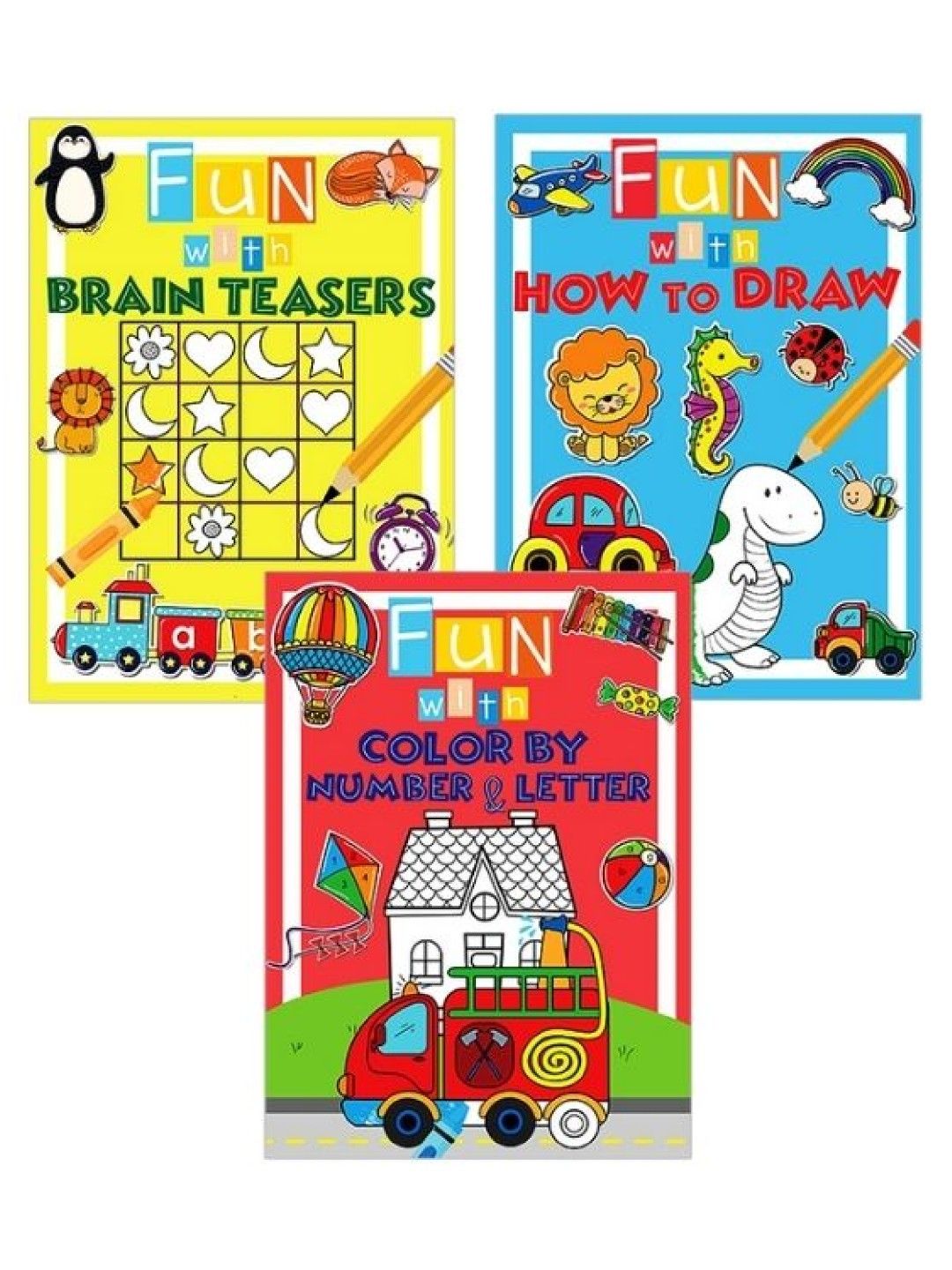 Learning is Fun Fun With Activity Set Of 3 | edamama