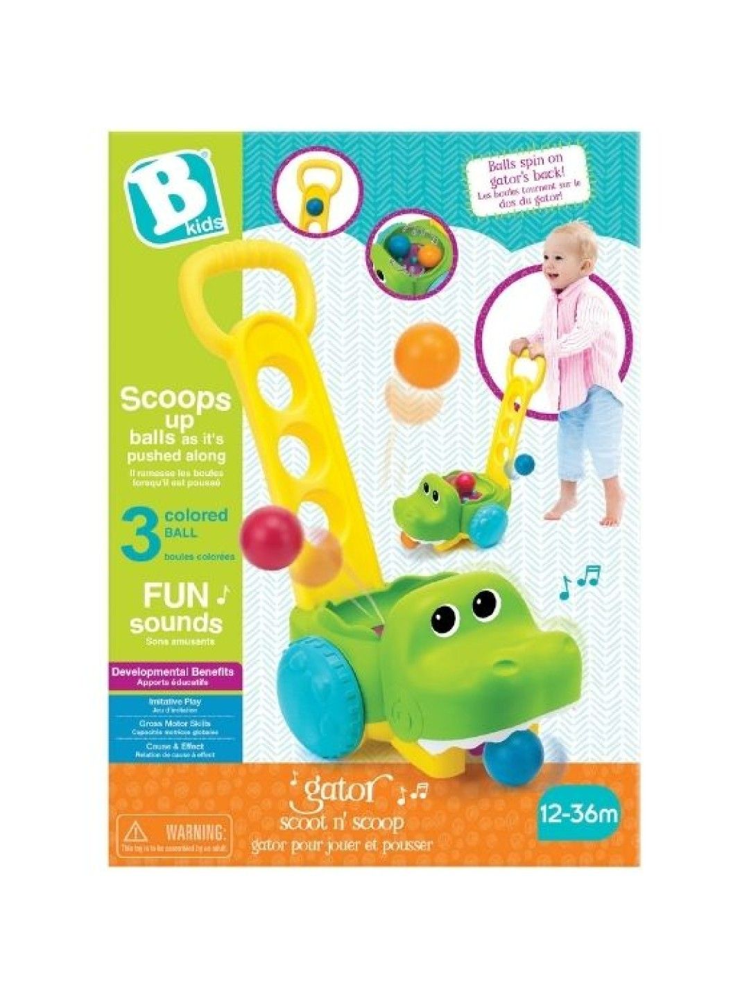 Blue Box Gator Scoot n' Scoop | edamama