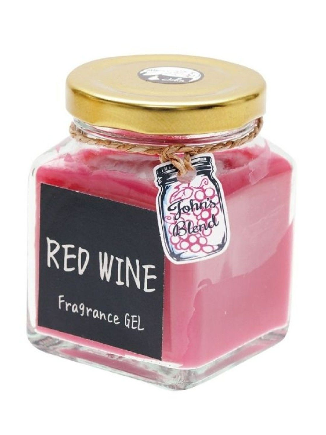 John's Blend Room Fragrance Gel Air Freshener Red | edamama