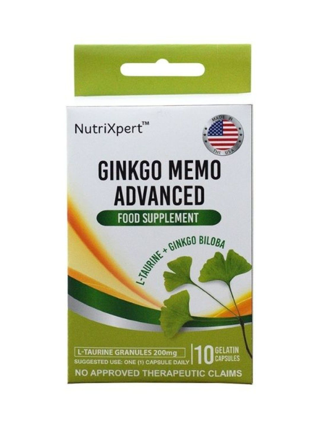 NutriXpert Ginkgo Memo Advanced (10s) Buy 1 Take 1 | edamama
