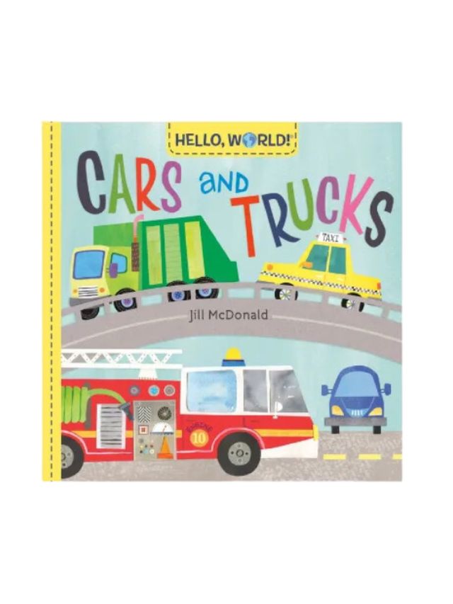 Hello World! Cars And Trucks (Board Book) | edamama