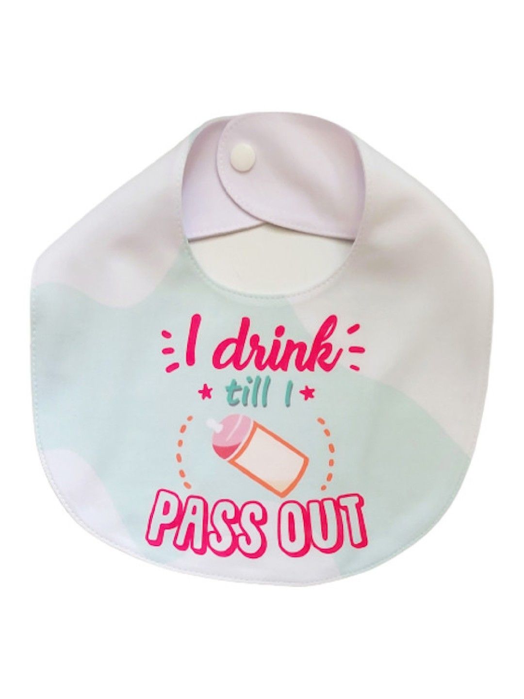 Bibs Manila I drink til I Pass Out Bib | edamama