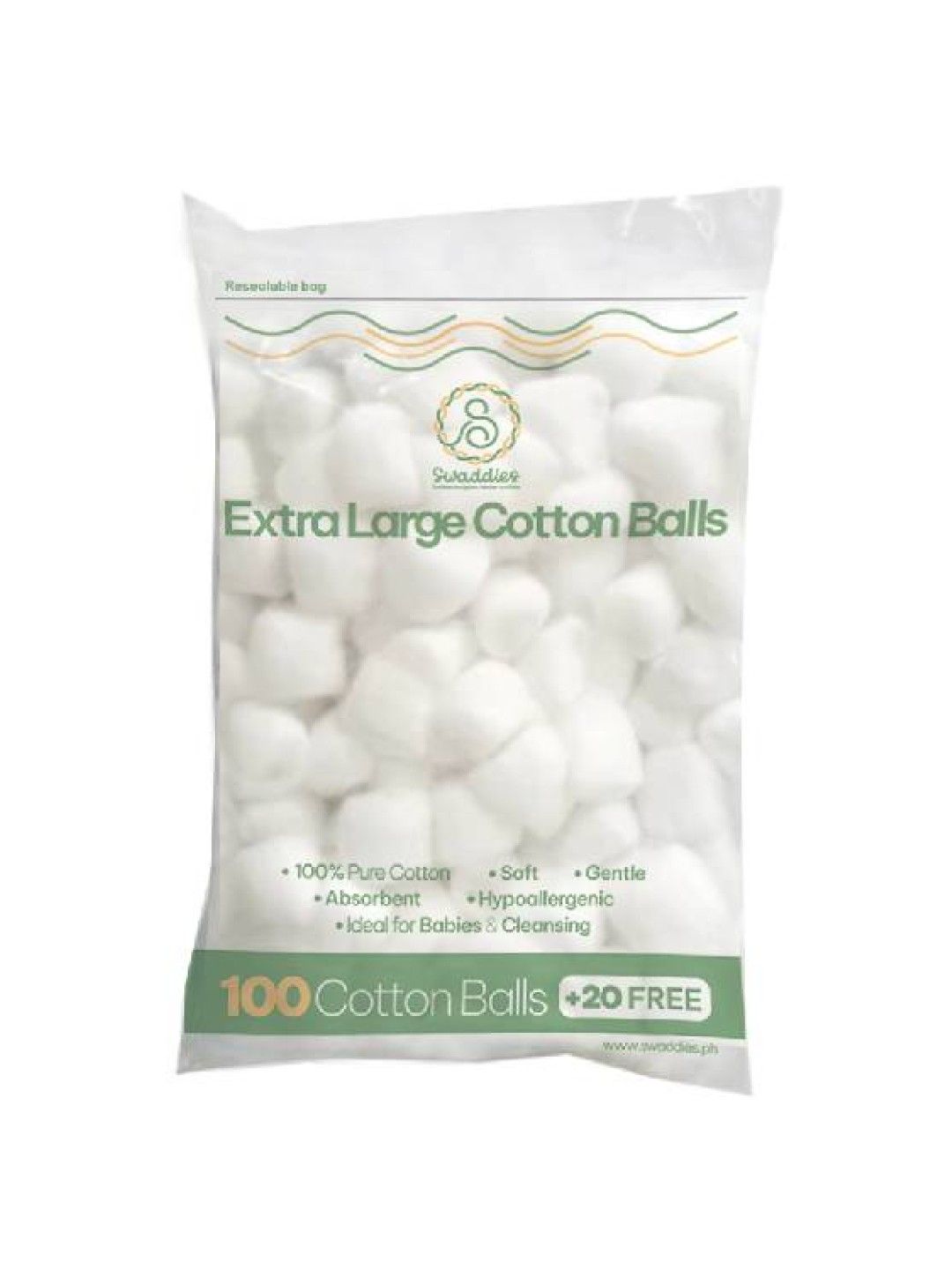 Swaddies PH Extra Large Cotton Balls | edamama
