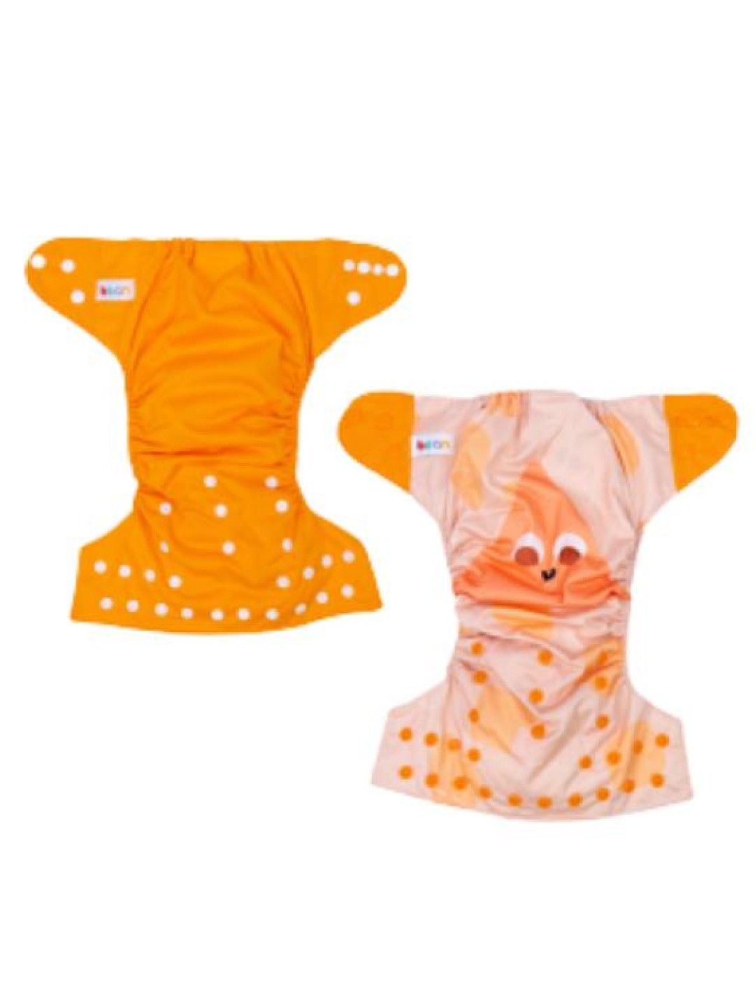bean fashion Snappies Orange Buddies Cloth Diaper | edamama