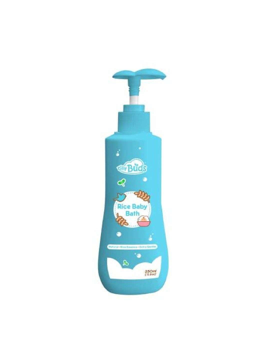 Tiny Buds Rice Baby Bath Bottle 350ml | edamama
