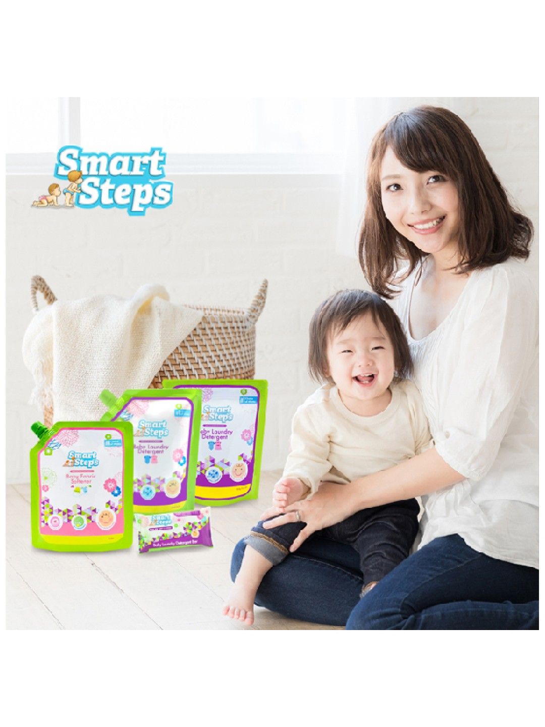 Smart Steps Baby Laundry Liquid Detergent 900mL | edamama