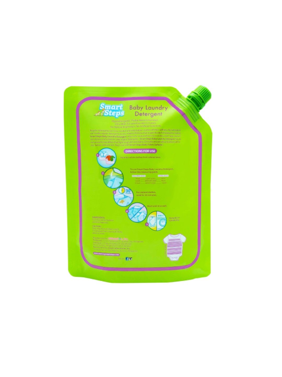 Smart Steps Baby Laundry Liquid Detergent 900mL | edamama