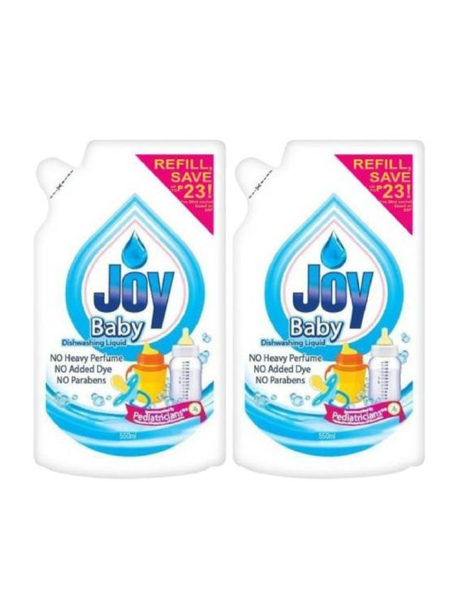 Joy Baby Bottle Wash Refill (550ml) Set of 2 | edamama