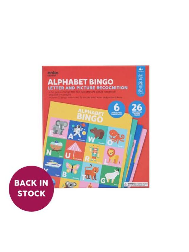 Anko Alphabet Bingo | edamama