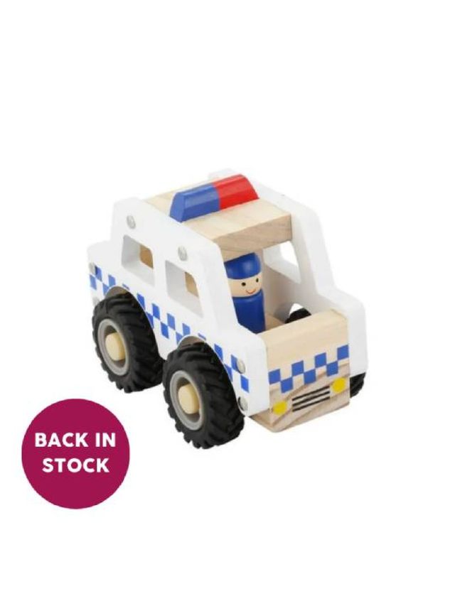 Anko Wooden Police Car | edamama