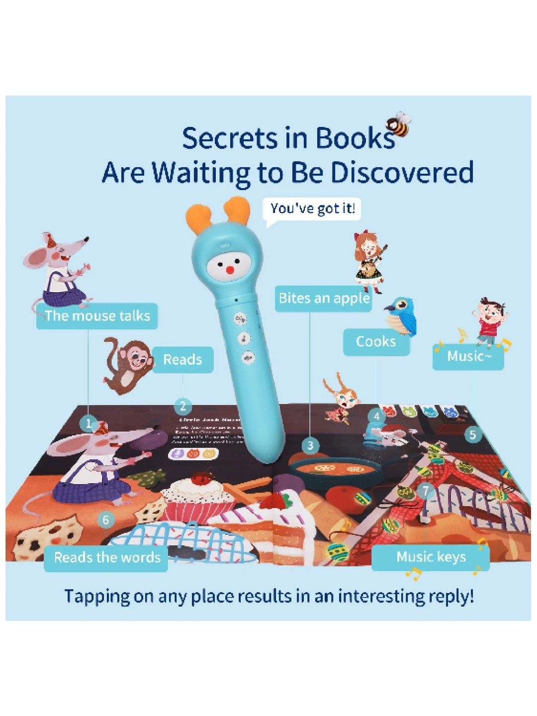 Alilo Cognitive Learning Pen (English) Complete Se | edamama