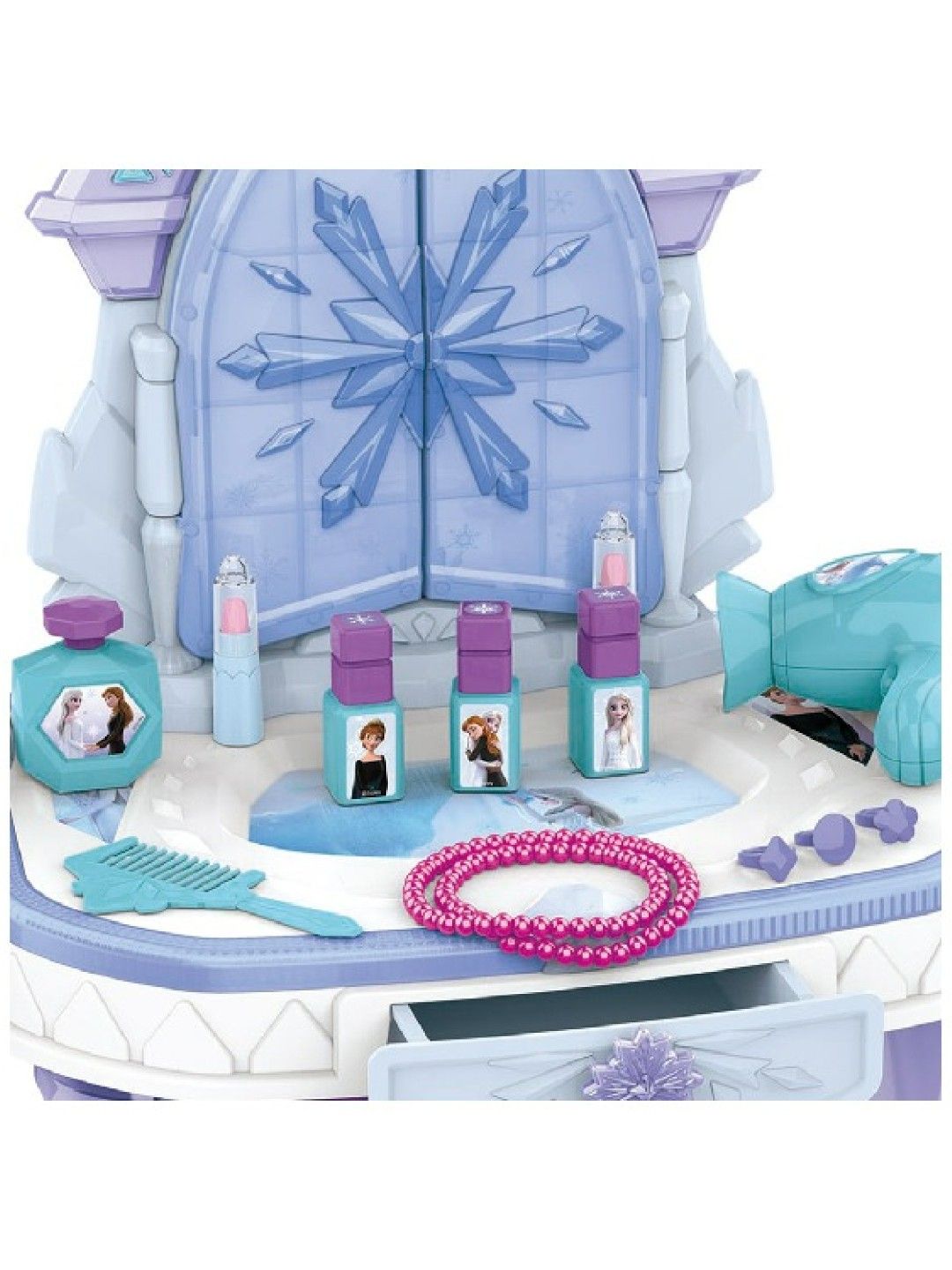 Disney Frozen Magic Dress Up Table with Mirror | edamama