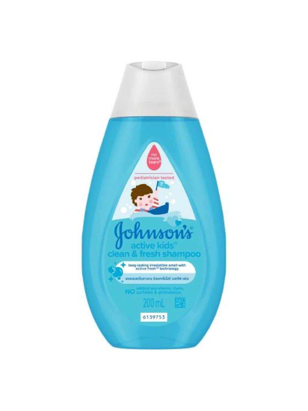 Johnson's Active Kids Clean and Fresh Shampoo (200ml