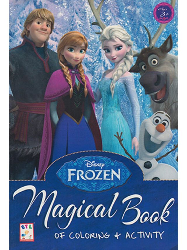 Easy To Learn Disney, Frozen - Magical Book Of Col | edamama