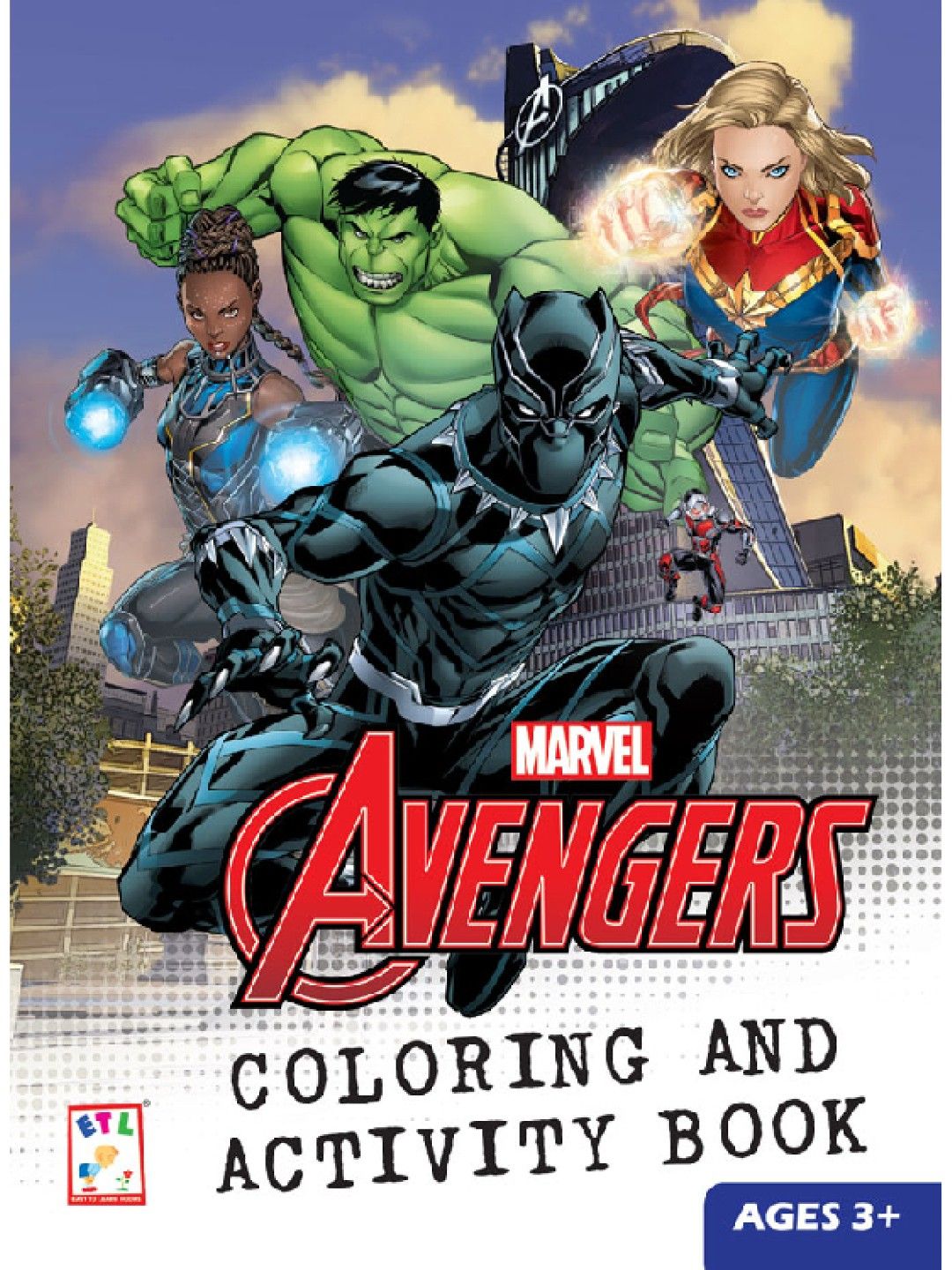 Easy To Learn Marvel Avengers - Coloring And Activ | edamama