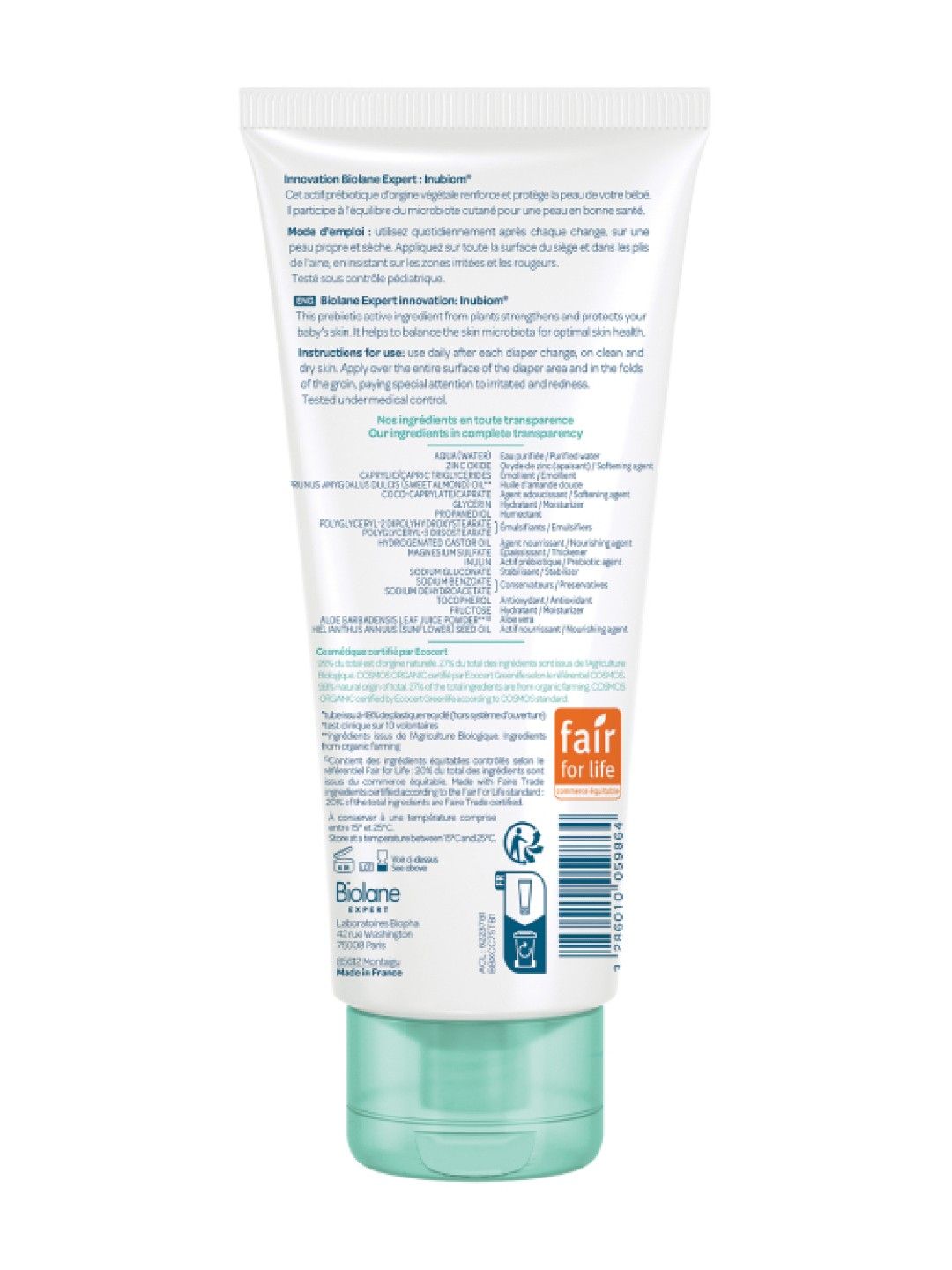Biolane Expert BIO Diaper Rash Cream (75ml) | edamama