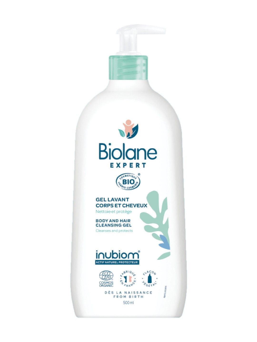 Biolane Expert BIO 2 in 1 Hair and Body Cleansing | edamama