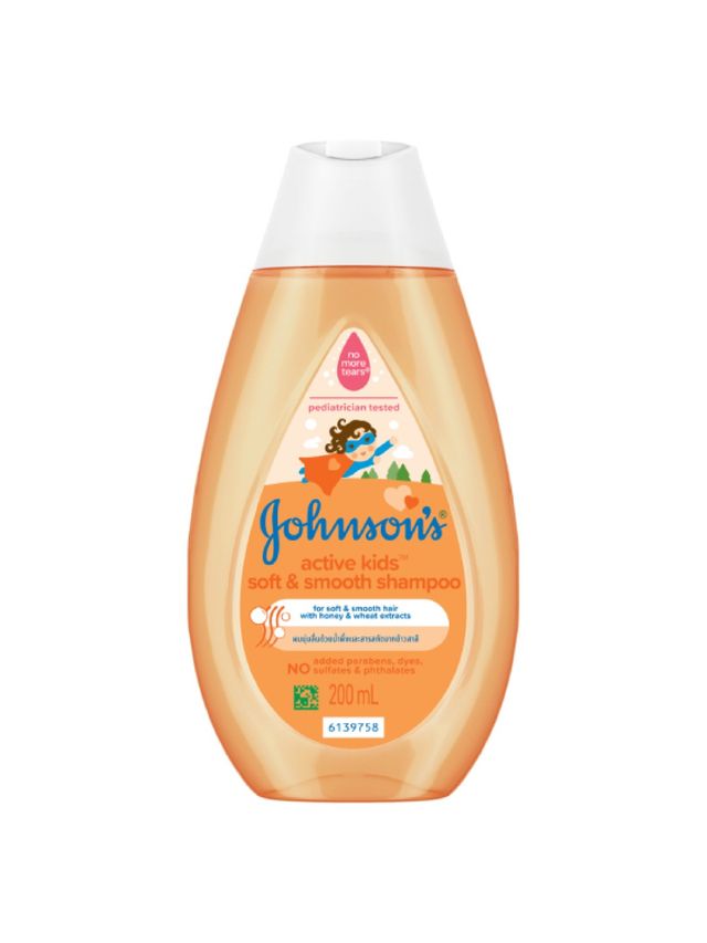 Johnson's Active Kids™ Soft and Smooth Shampoo (200m