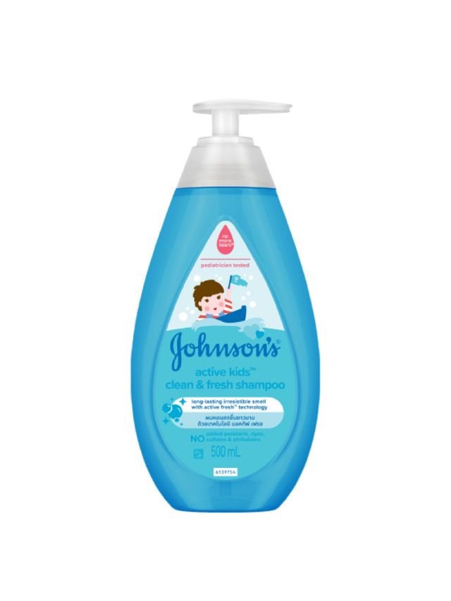 Johnson's Active Kids™ Clean and Fresh Shampoo (500m