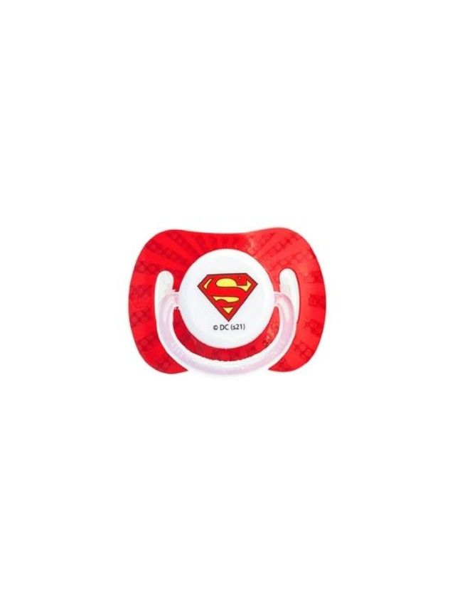 Justice League Orthodontic Pacifier with Cover | edamama
