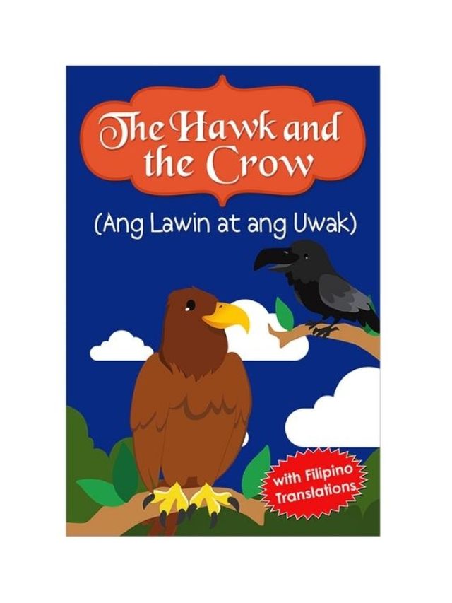 Learning is Fun Jumbo Book (New)-The Hawk and The Cr