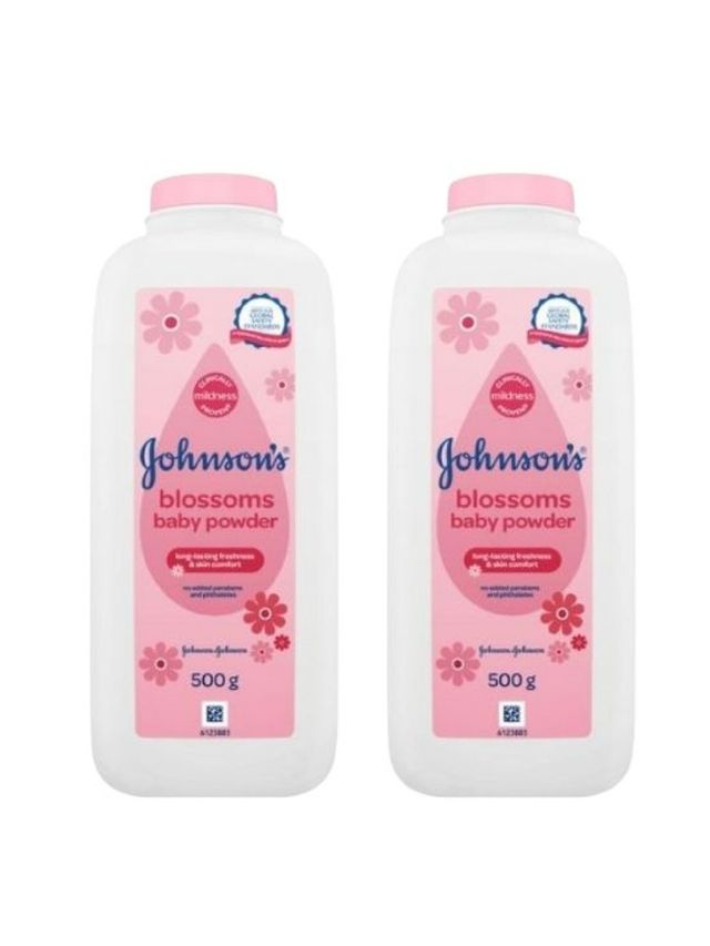 Johnson's Blossoms Baby Powder (500g) x 2 | edamama