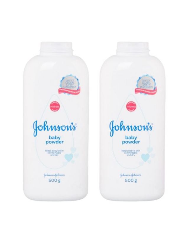 Johnson's Baby Powder (500g) x 2 | edamama