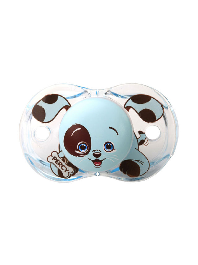 Raz Baby Keep-It-Kleen Pacifier Percy Blue Puppy | edamama