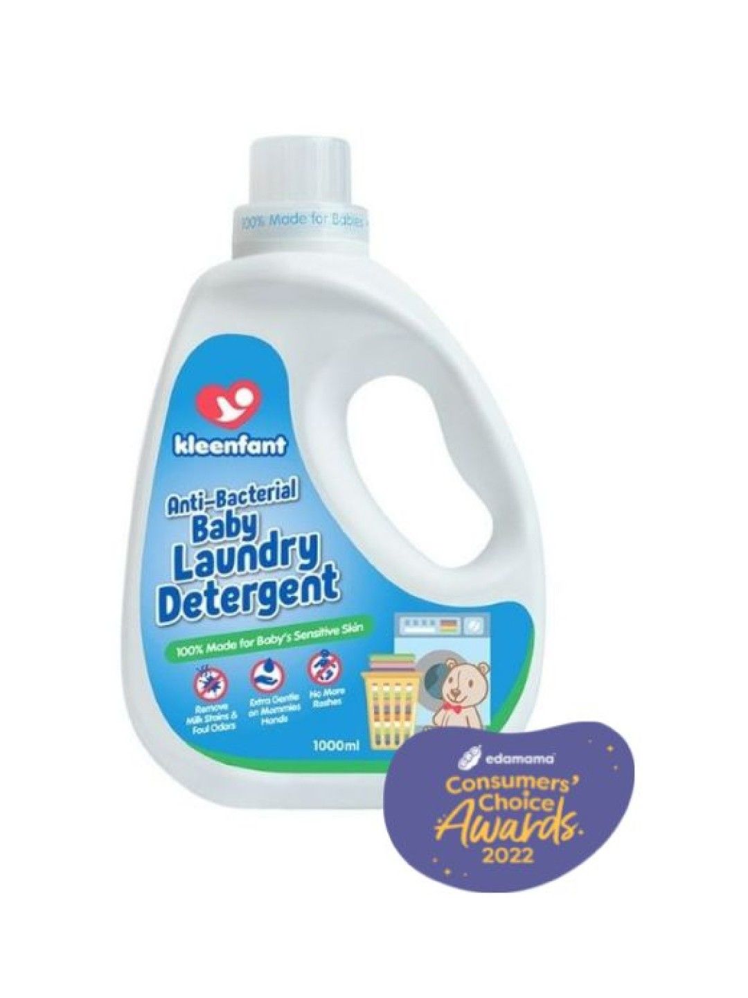 Kleenfant Antibacterial Baby Laundry Wash Liquid D | edamama