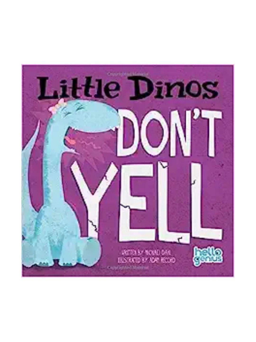 Capstone Little Dinos Don't Yell (Board Book) | edamama