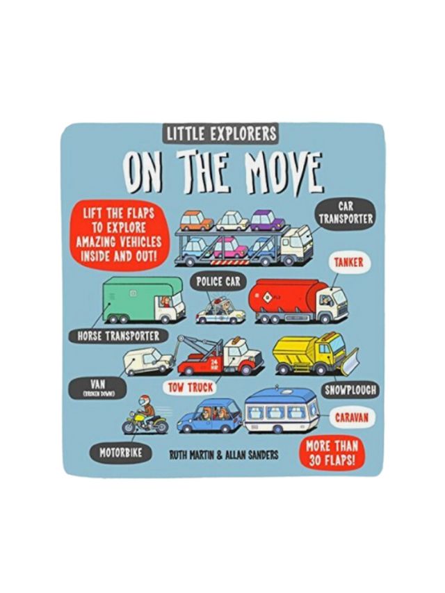 Little Explorers On The Move (Board Book) | edamama
