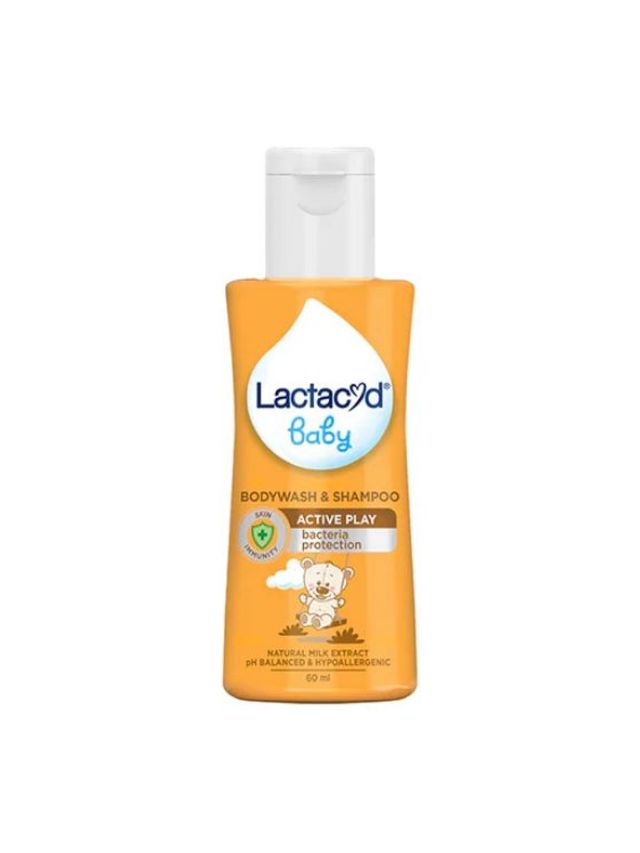 Lactacyd Baby Active Play Toddler Wash (60ml) | edamama