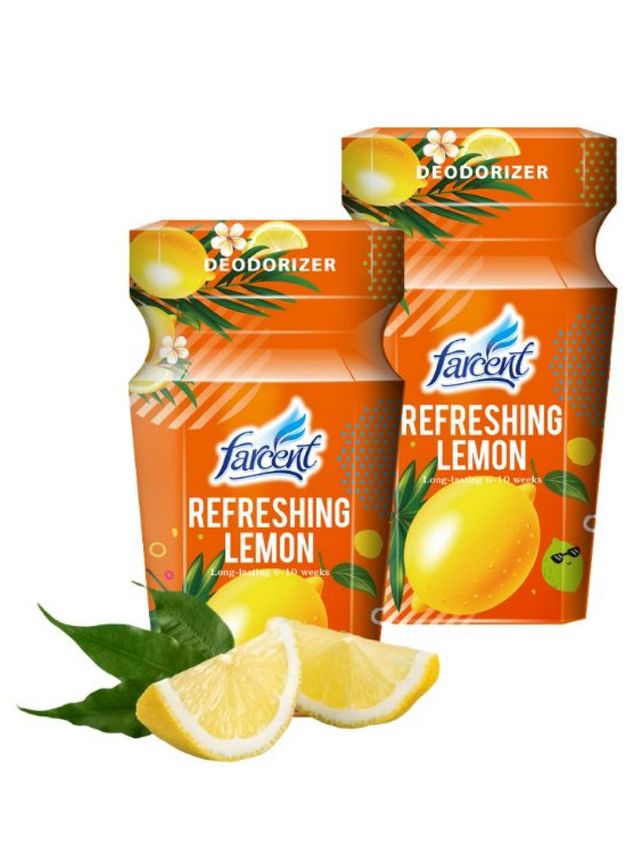 Farcent Liquid Deodorizer Lemon Set of 2 | edamama
