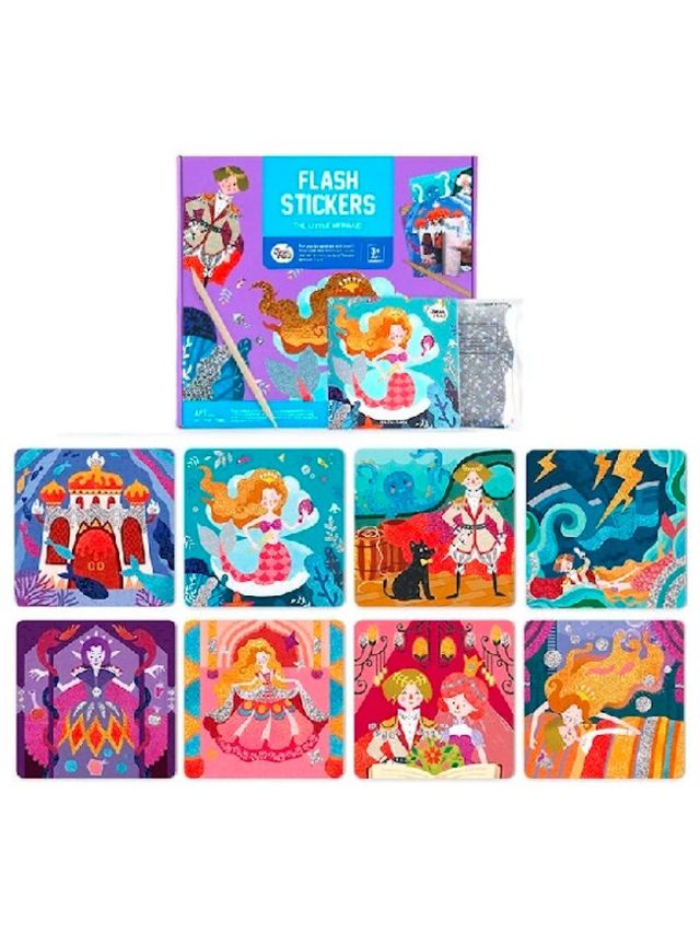 Joan Miro Flash Stickers - The Little Mermaid | edamama