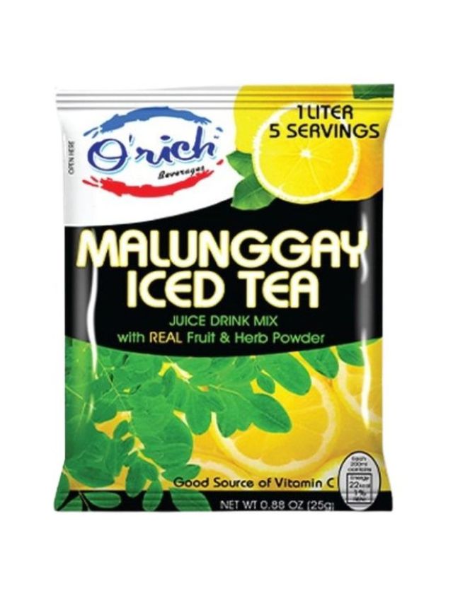 Orich Beverages Malunggay Iced Tea Juice Drink Mix (25g) | edamama