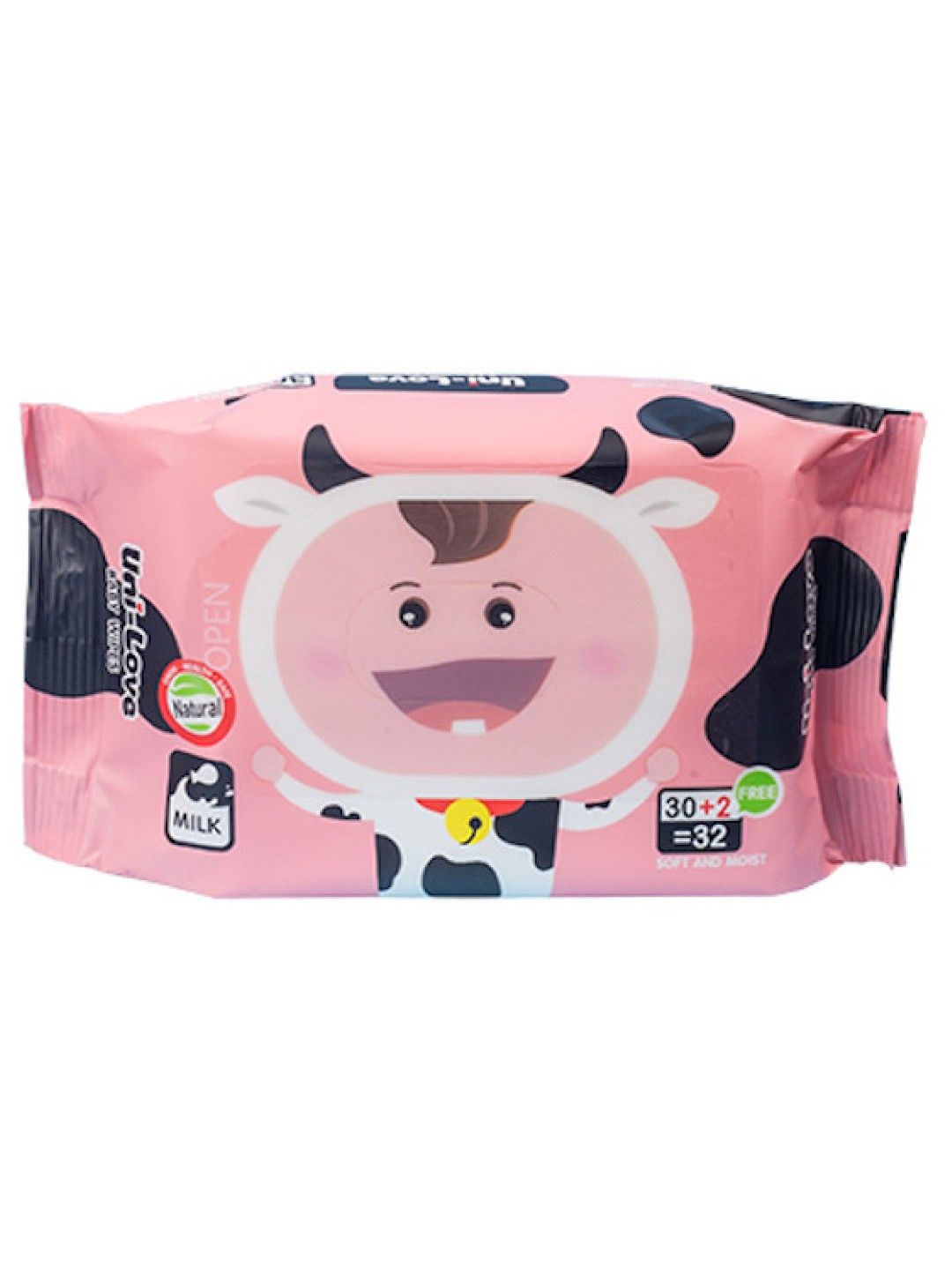 Uni-love Milk Scent Baby Wipes (32s) | edamama