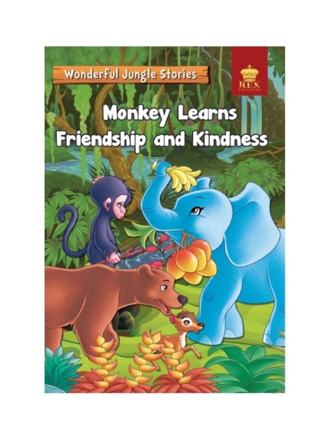 Rex Education Monkey Learns Friendship and Kindness | edamama