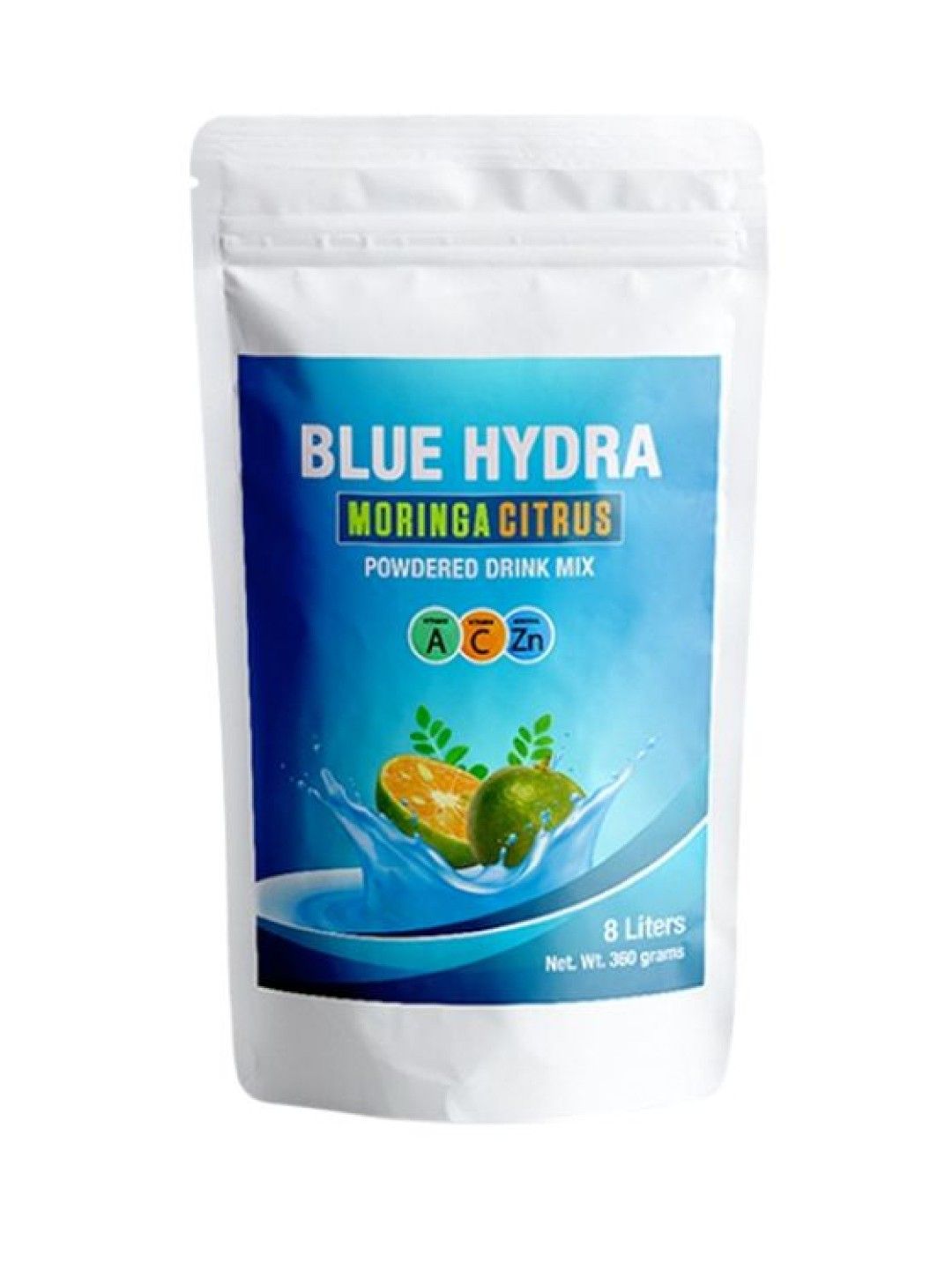 Blue Hydra Moringa Citrus Powdered Drink Mix (360g) | edamama