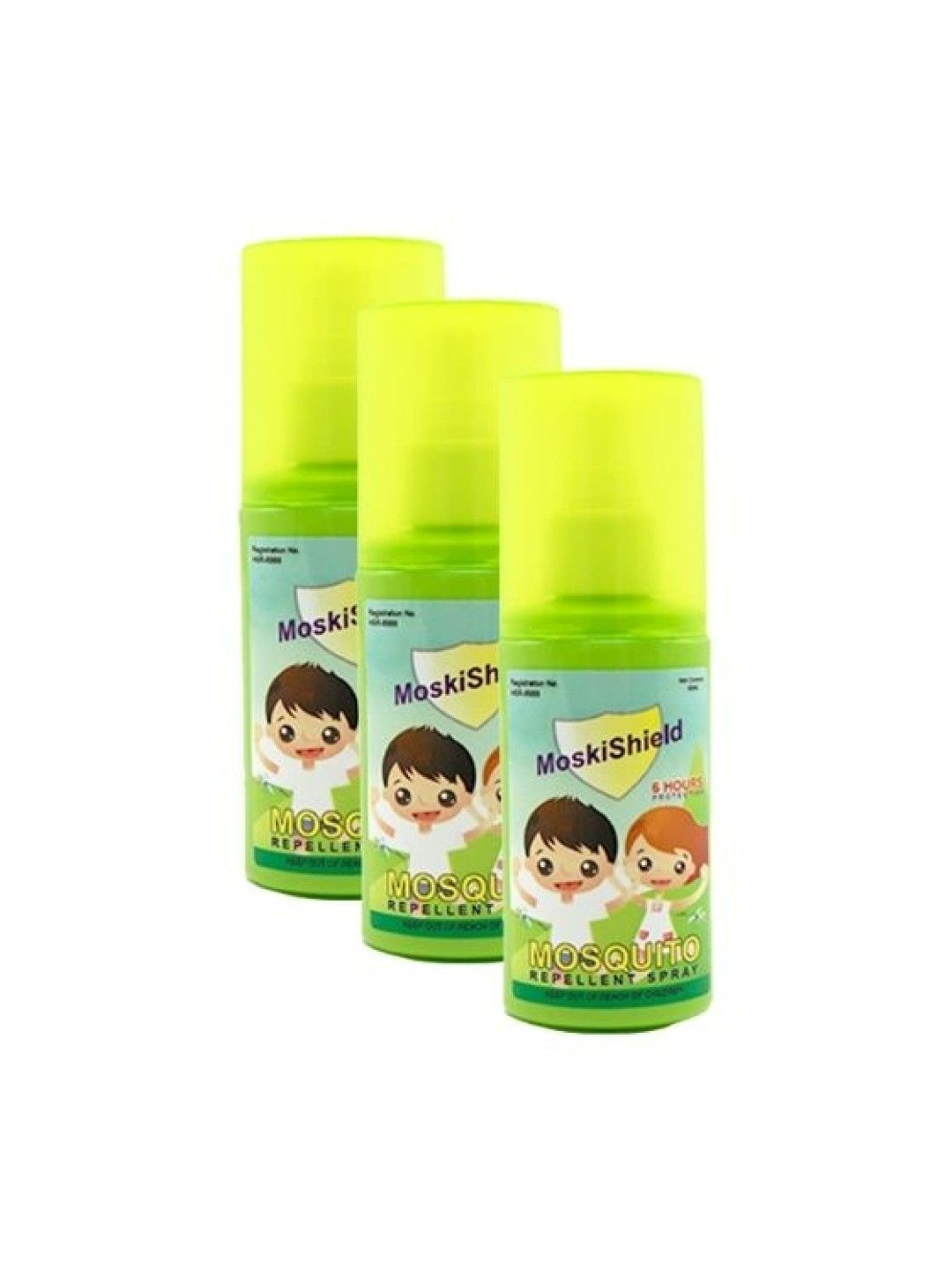 Moskishield | Mosquito Repellent Spray Set of 3 (6