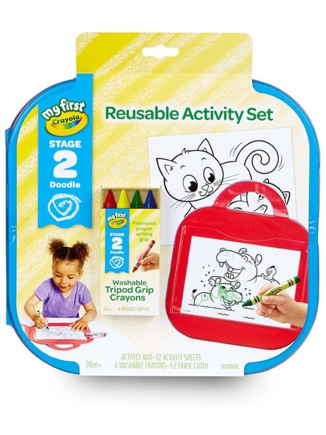 Crayola My First Crayola Reusable Activity Set | edamama