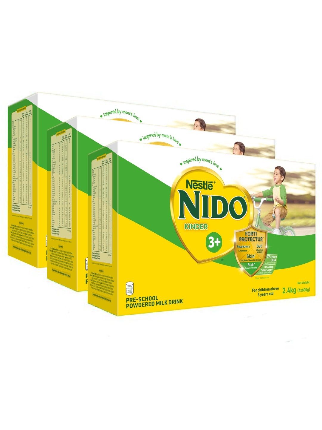 Nido 3+ Powdered Milk Drink For Pre-Schoolers Abov | edamama