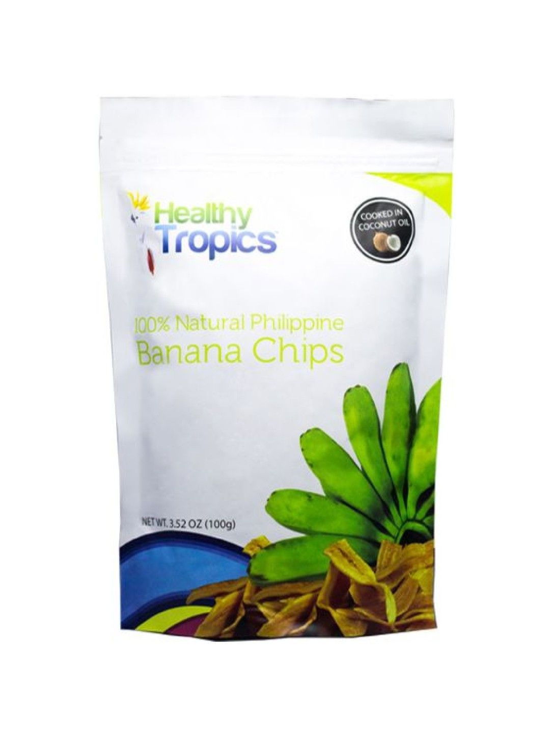 Healthy Tropics Natural Philippine Banana Chips (100g) | edamama