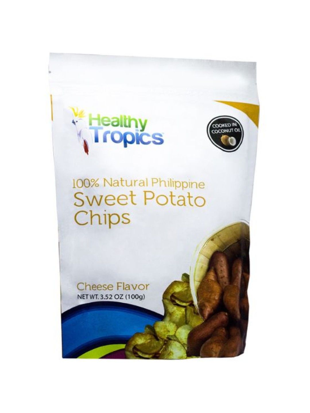 Healthy Tropics Natural Philippine Sweet Potato Chips Cheese Flavor ...